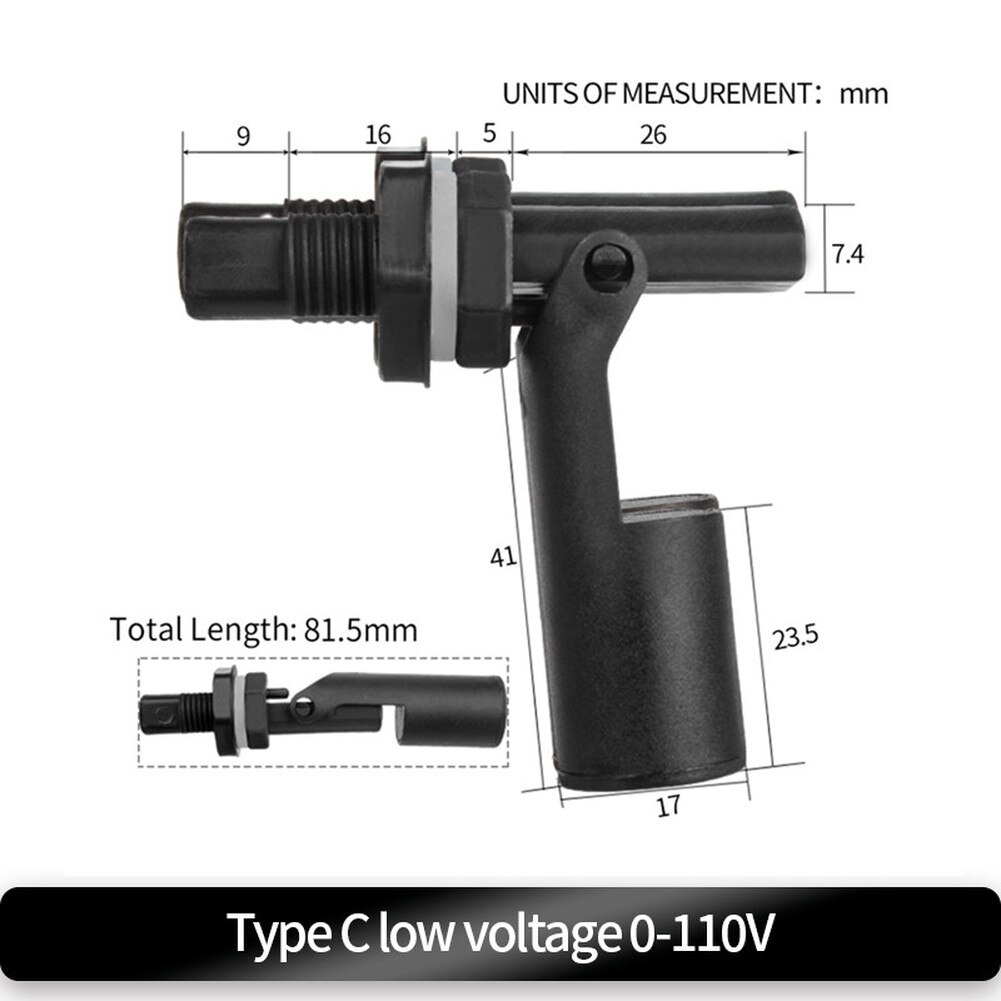 100V Liquid Float Switch M12 Screw Side Mount Wate... – Vicedeal