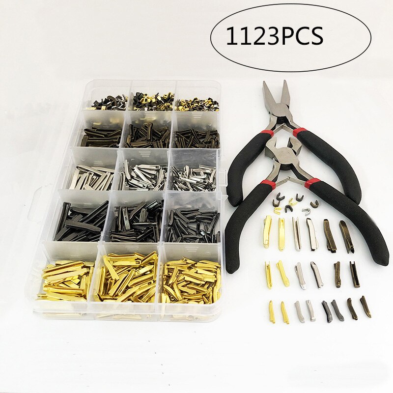 1Set Metalen Rits Dubbele Open Klink Reparatie Kit... – Grandado