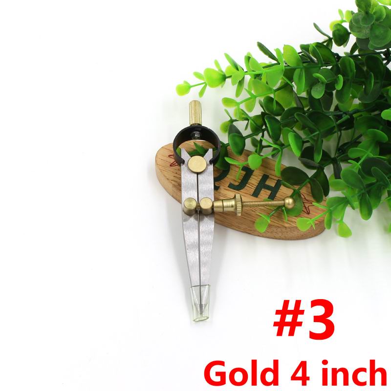 1pcs Adjustable Pitch Gauge Leather Spacing Compas... – Vicedeal