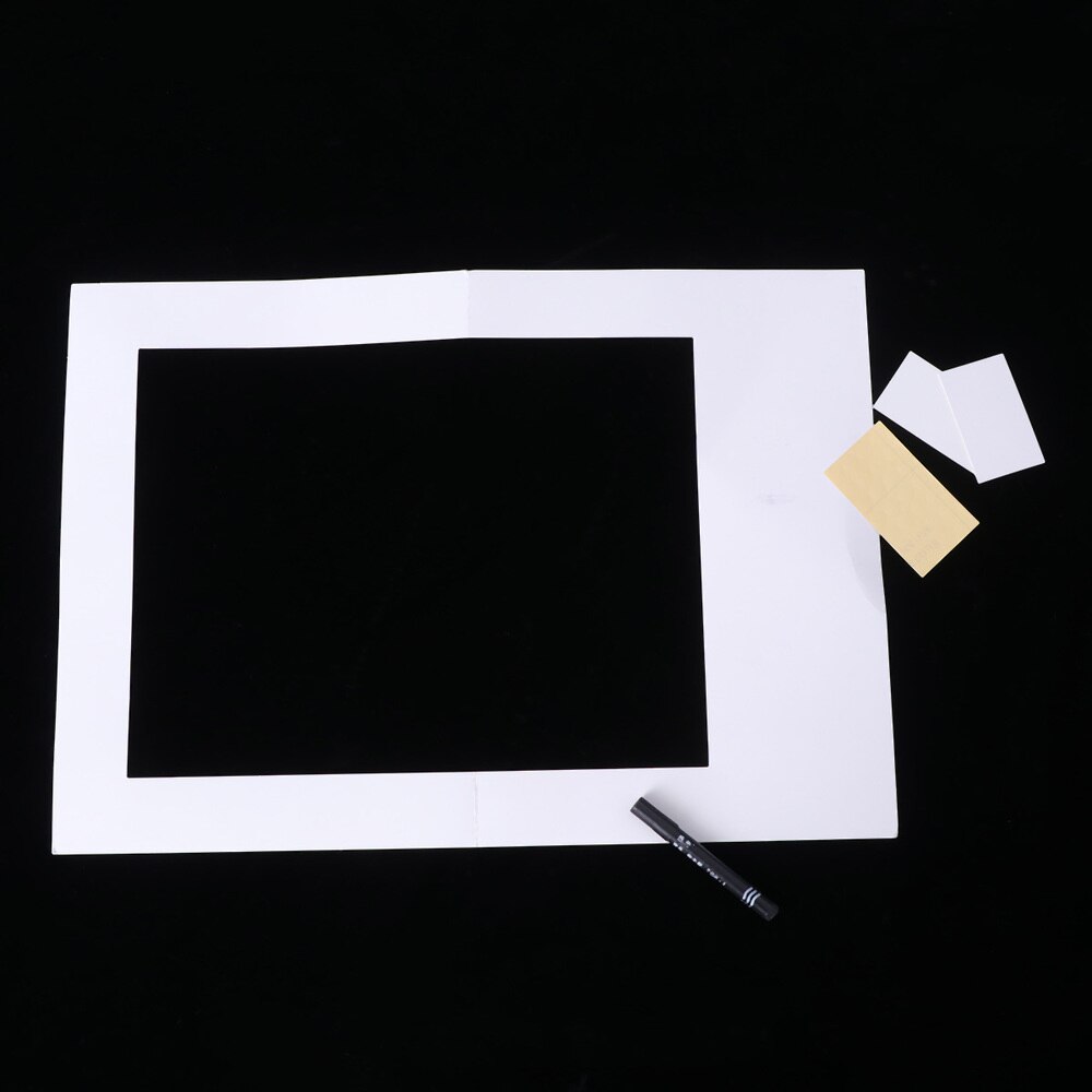 Blank DIY Paper Picture Frame with Pen Cutouts Pho... – Vicedeal