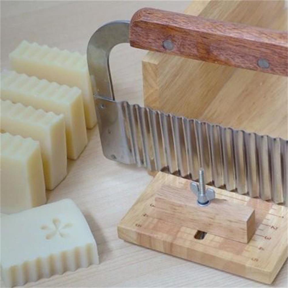 1pc Hardwood Handle Stainless Steel Crinkle Wax Ve... – Grandado
