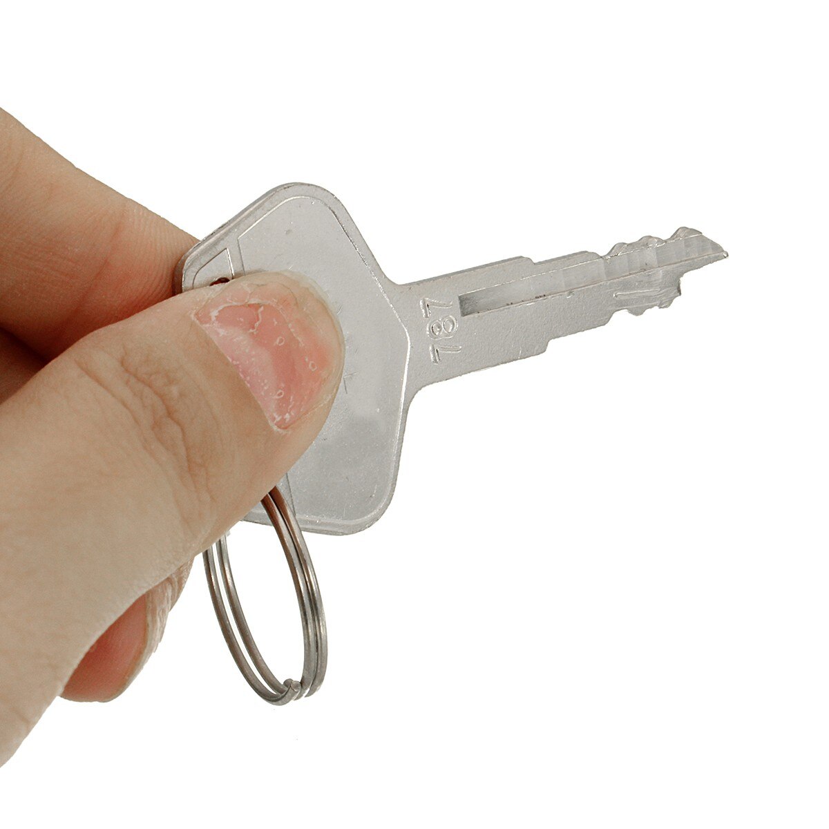 2pcs Silver 787 Ignition Keys for Komatsu Heavy Eq... – Vicedeal