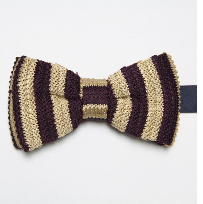 HOOYI 2019 solidna burgundowa pretied męska dziani... – Grandado