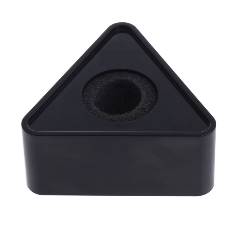 Neue Schwarz/Weiß Loch Dreieckigen Mic Mikrofon TV... – Vicedeal