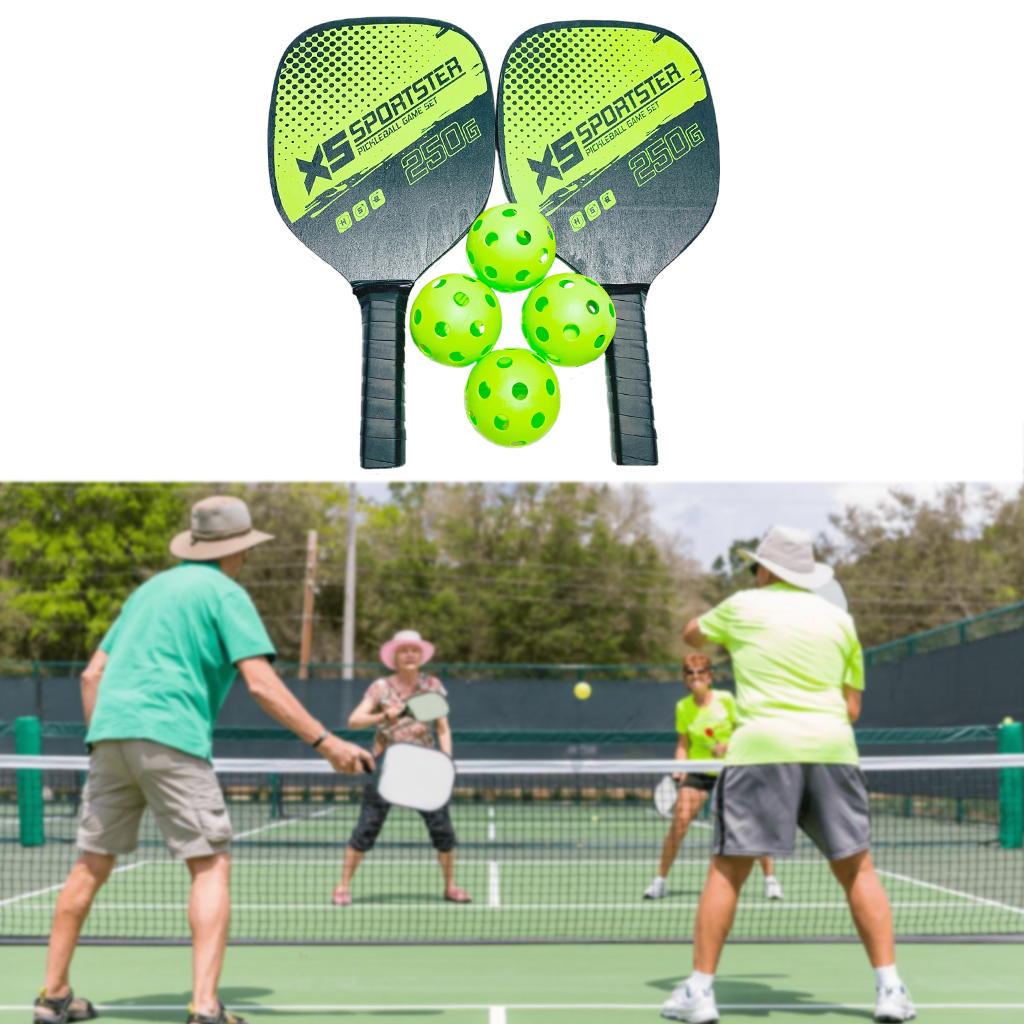 Pickleball Paddle Set Lichtgewicht Pickleball Rack... – Vicedeal