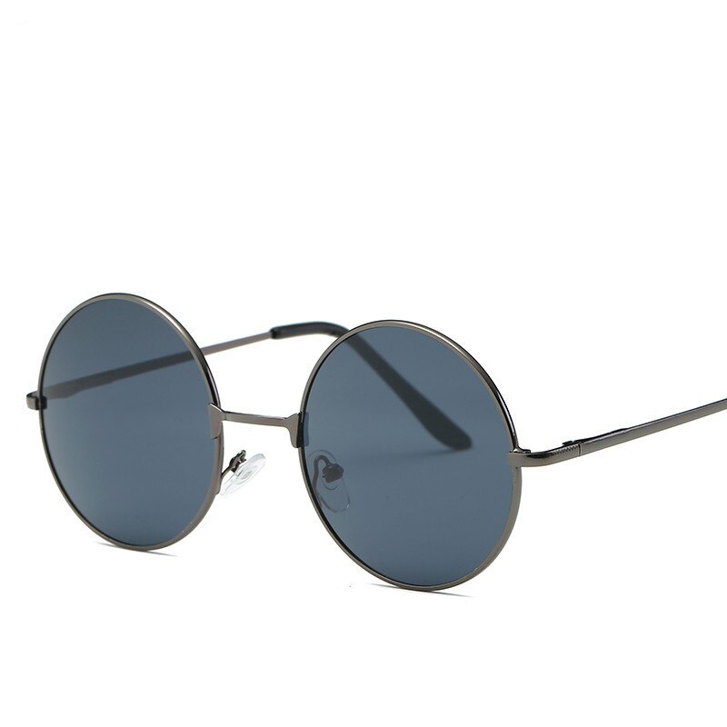 Men Women Vintage Retro Round Sunglasses Metal Fra... – Grandado