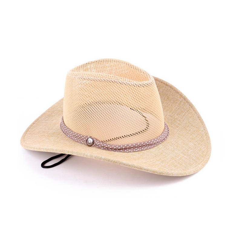Summer Style Unisex western cowboy hat tourist cap... – Grandado