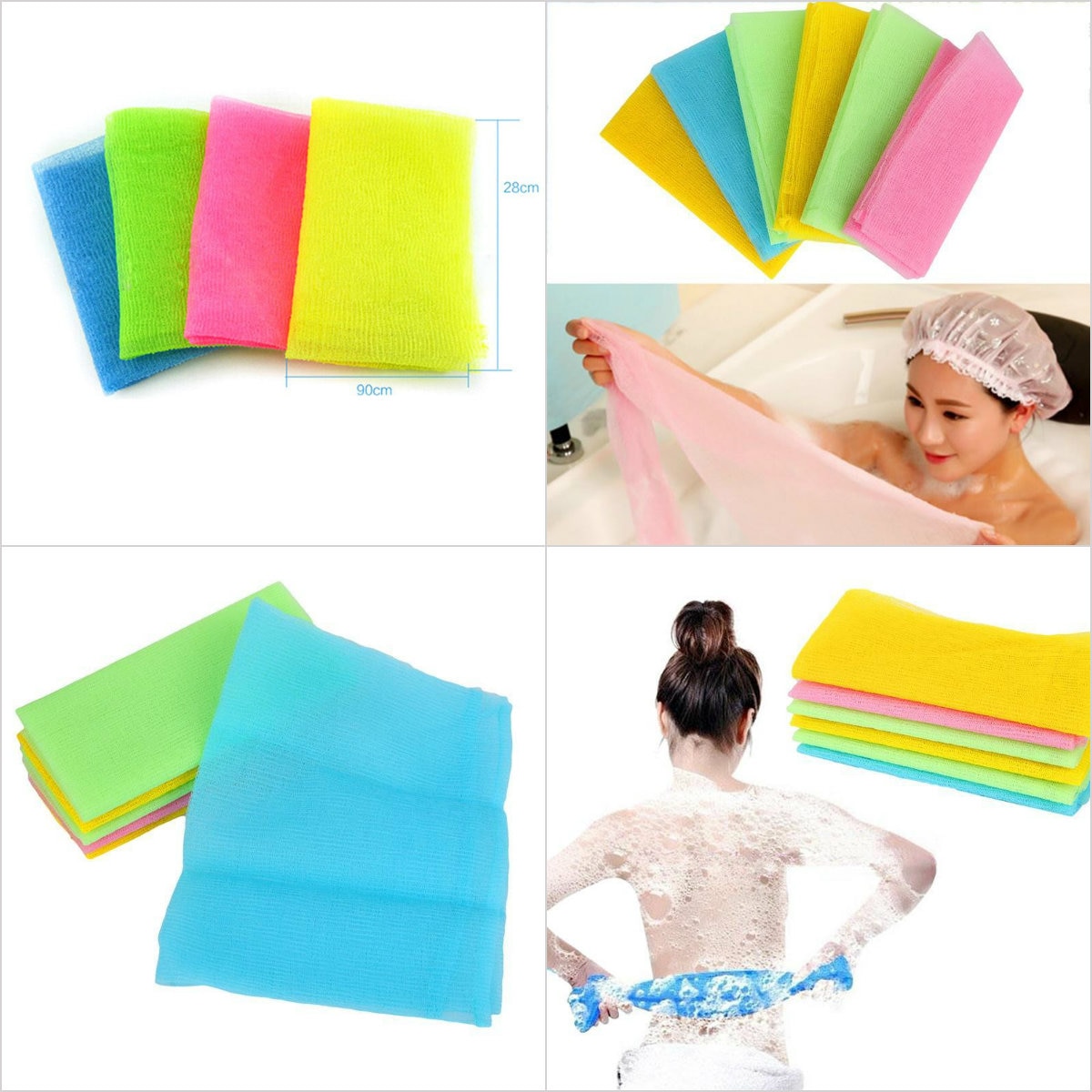 Body Reiniging Wassen Schrobben Doek Handdoek Exfo... – Grandado