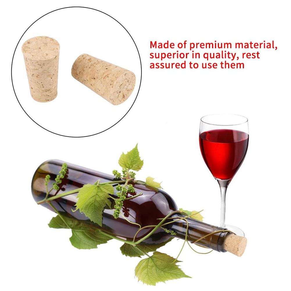 Blank Wine Corks Straight Corks Wine Stoppers Reus... – Grandado