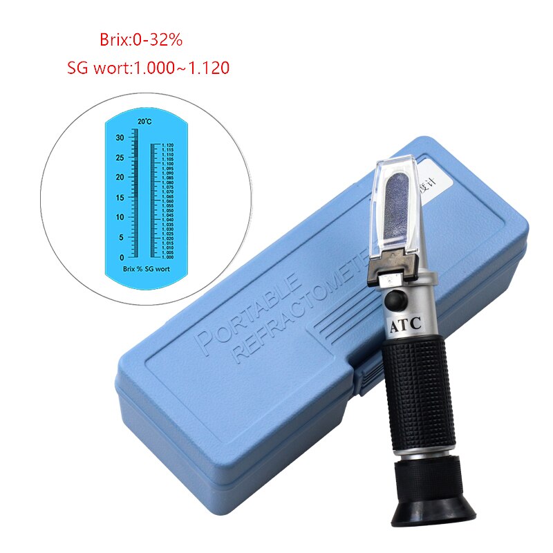 Refractometer Beer Wort Refractometer Dual Scale S... – Vicedeal
