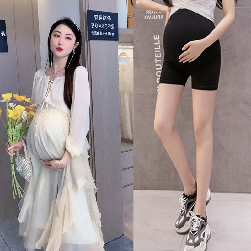 Moederschap Jurk Lente Jurk Pak Slanke Lange Rok T... – Vicedeal