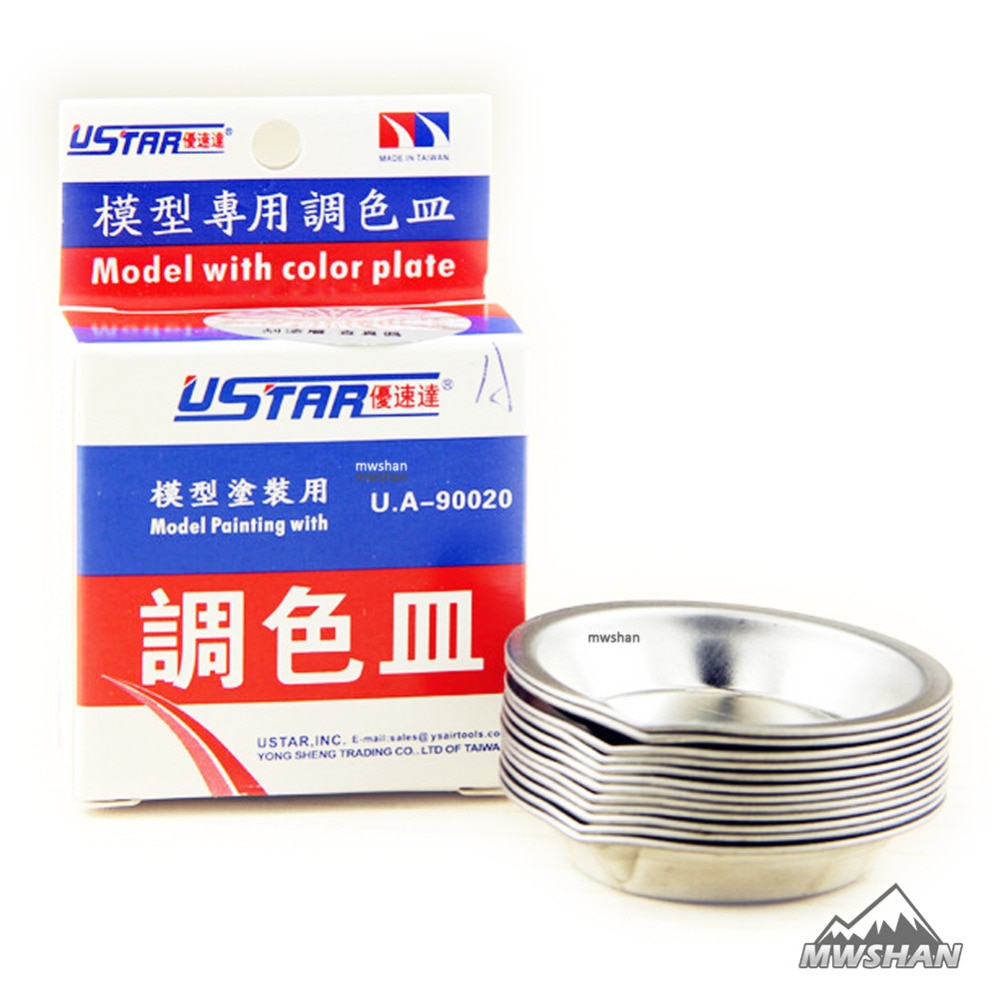Ustar 90020A Model Color Plate Paint Palette Model... – Grandado