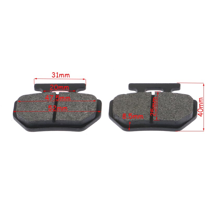 Motorcycle BRAKE PADS 49cc - 250cc ATV Quad Go Kar... – Grandado