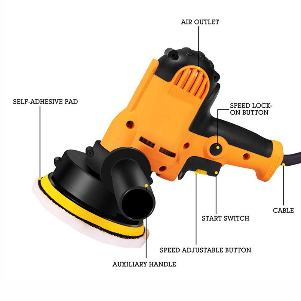 Car Polishing Machine Car Polisher Angle Grinder S... – Grandado