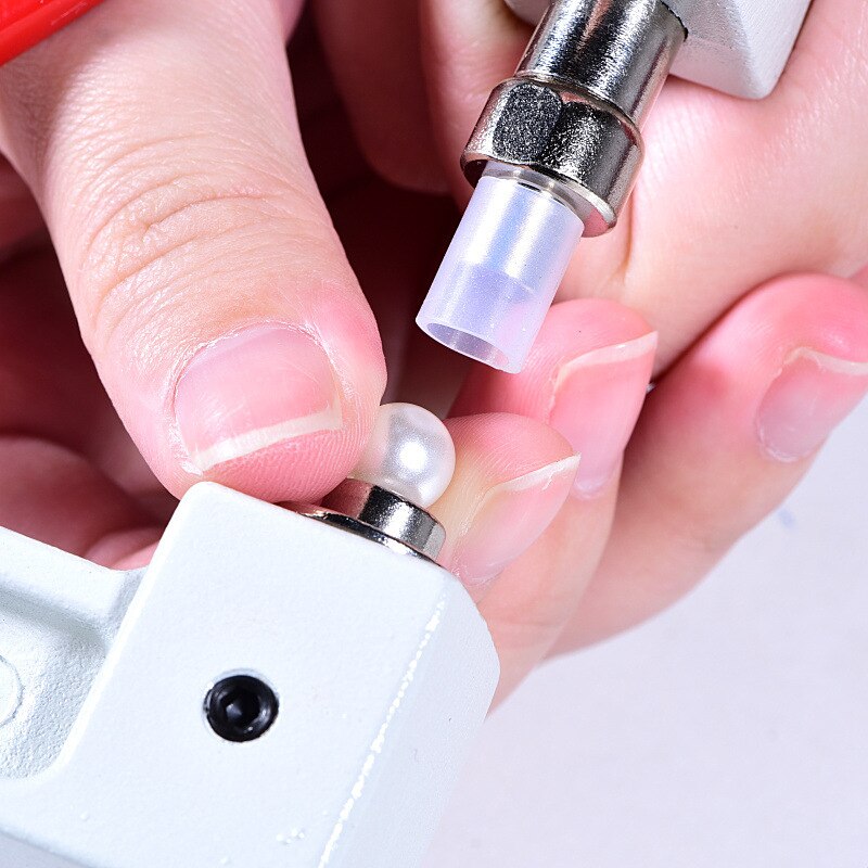 White Pearl Beads Pearl Setting Machine Hand Press... – Vicedeal