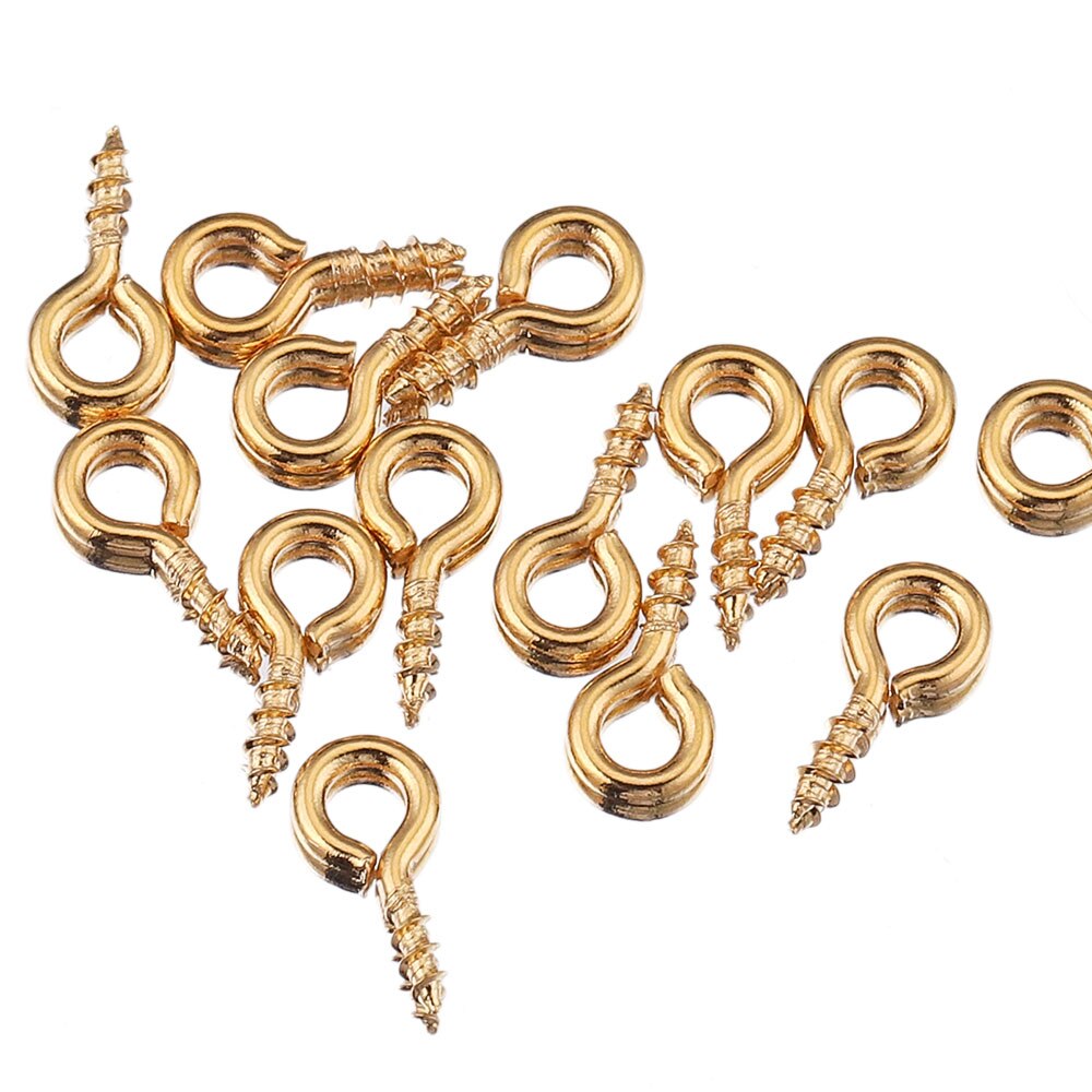 100Pcs Rvs Tiny Mini Eye Pins Eyepins Haken Oogjes... – Grandado