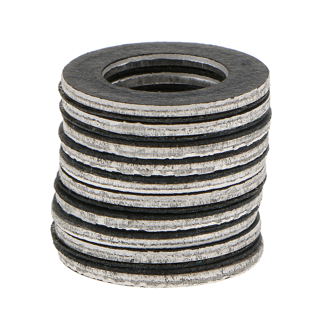 10 Pcs Olieaftapplug Crush Washer Pakkingen Voor T... – Grandado