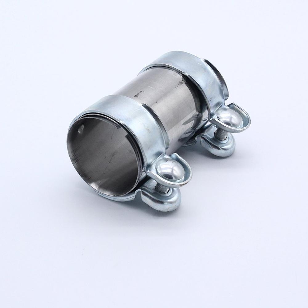 65 mm x 90 mm Pipe Connector Double Clamp Exhaust ... – Grandado