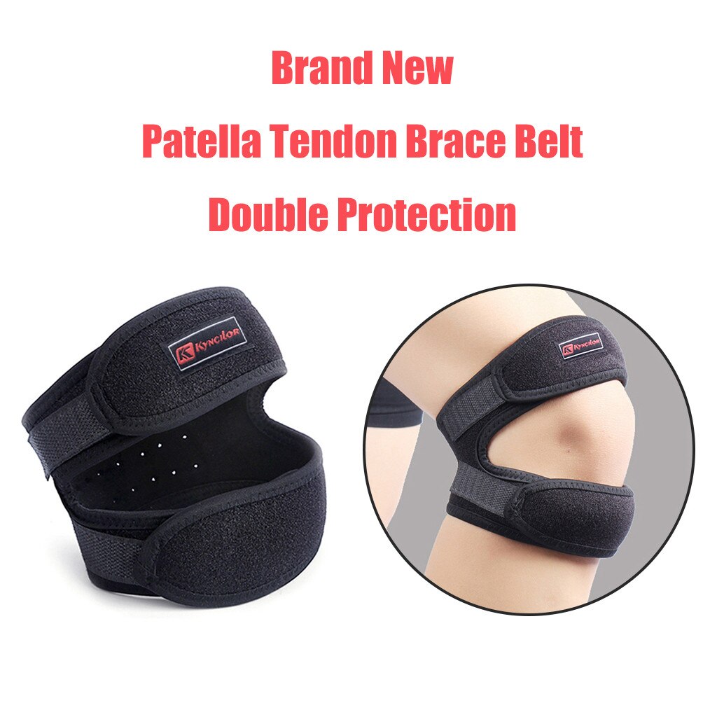 Double Strap Knee Support Patella Tendon Brace Sta... – Grandado