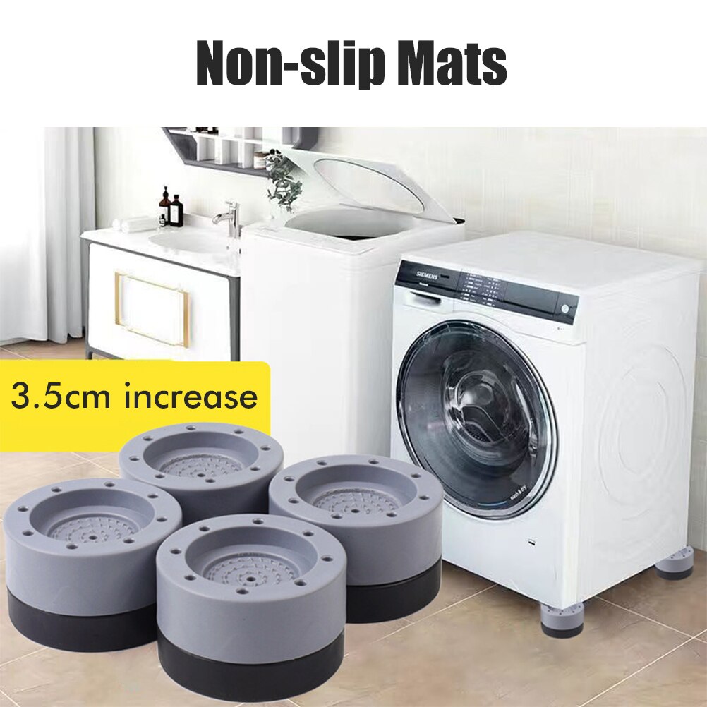 4Pcs Wasmachine Koelkast Voeten Verhogen Antislip ... – Vicedeal