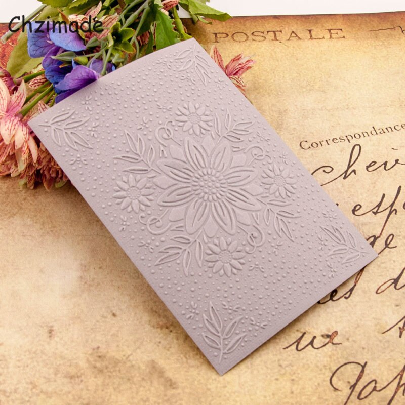 Chzimade Sunflower Embossing Folders Stencil Templ... – Grandado