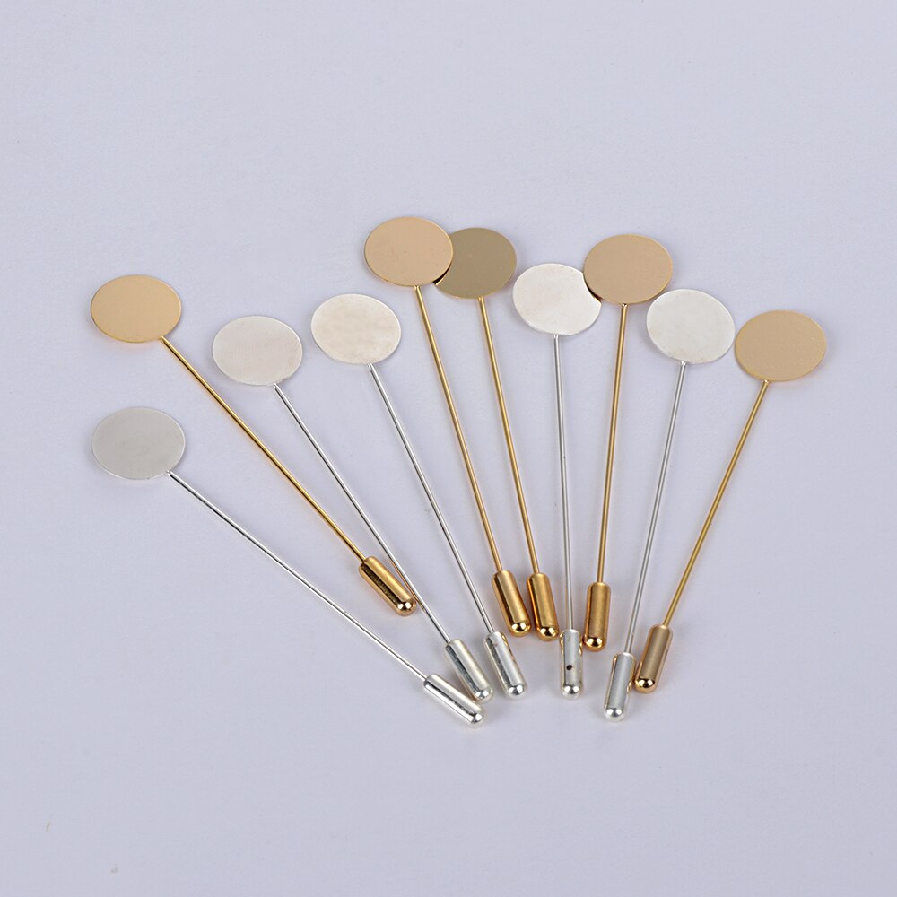 10PCs/Pack Gold Silver Plated Alloy Copper Long Br... – Vicedeal
