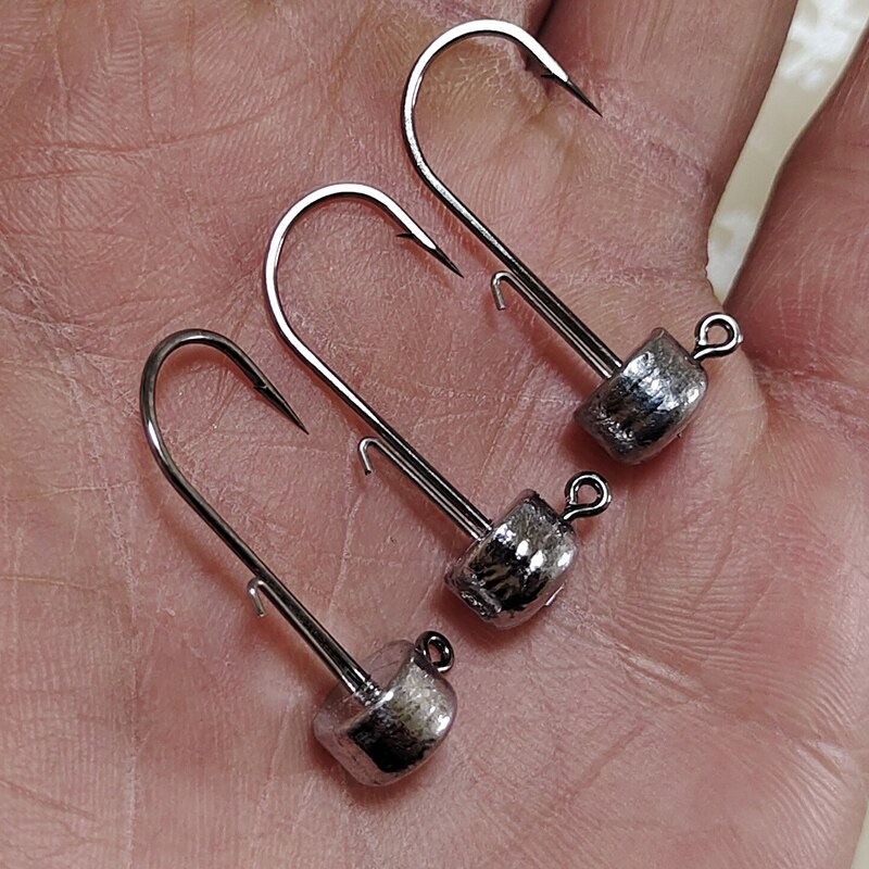 Obsession 50 stk 3.5g 7g 10g ned rig metal krog ji... – Grandado