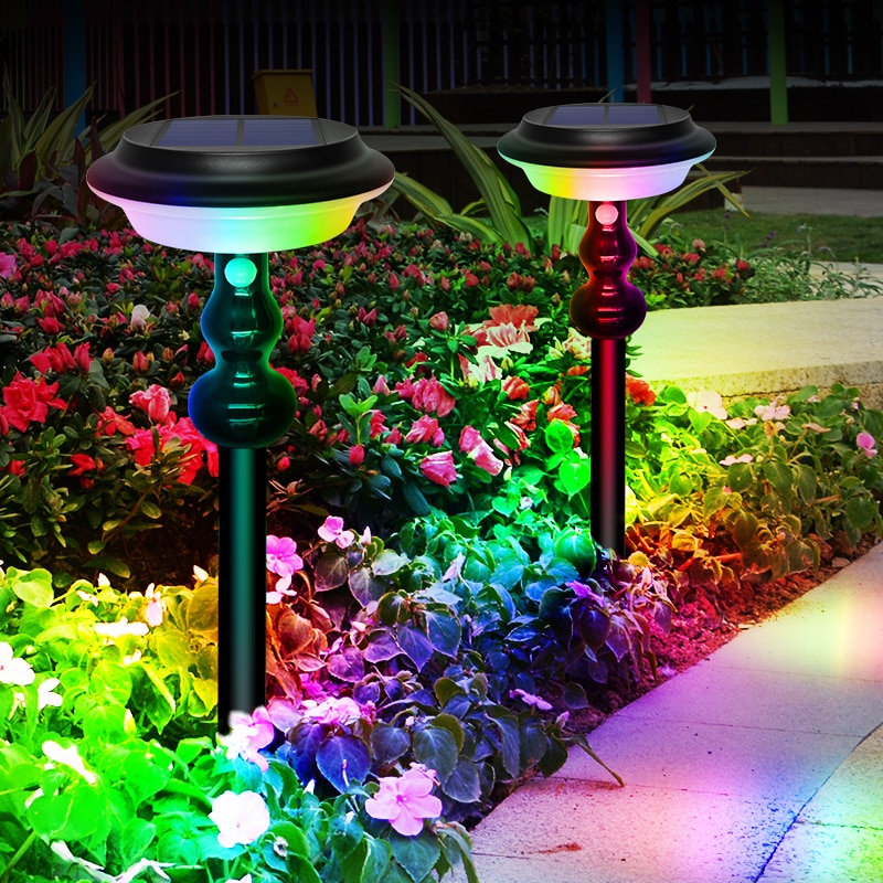 Newest 64 led Solar Light Colar Changing Warm Whit... – Vicedeal