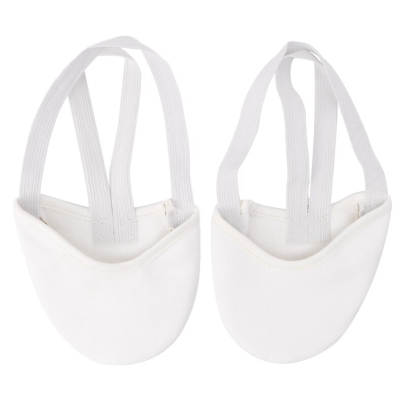 Half Faux Leather Sole Ballet Point Dance Shoes Rh... – Grandado