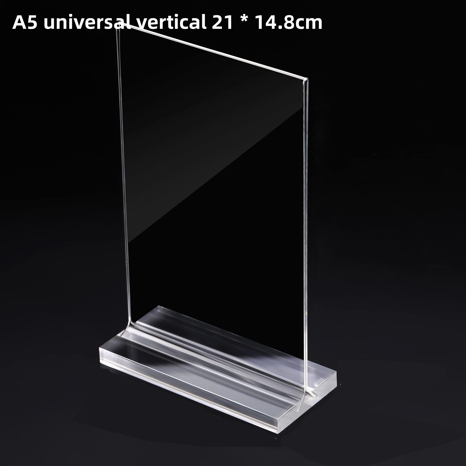 1Pcs Acrylic Sign Holder Clear Table Menu Display ... – Grandado