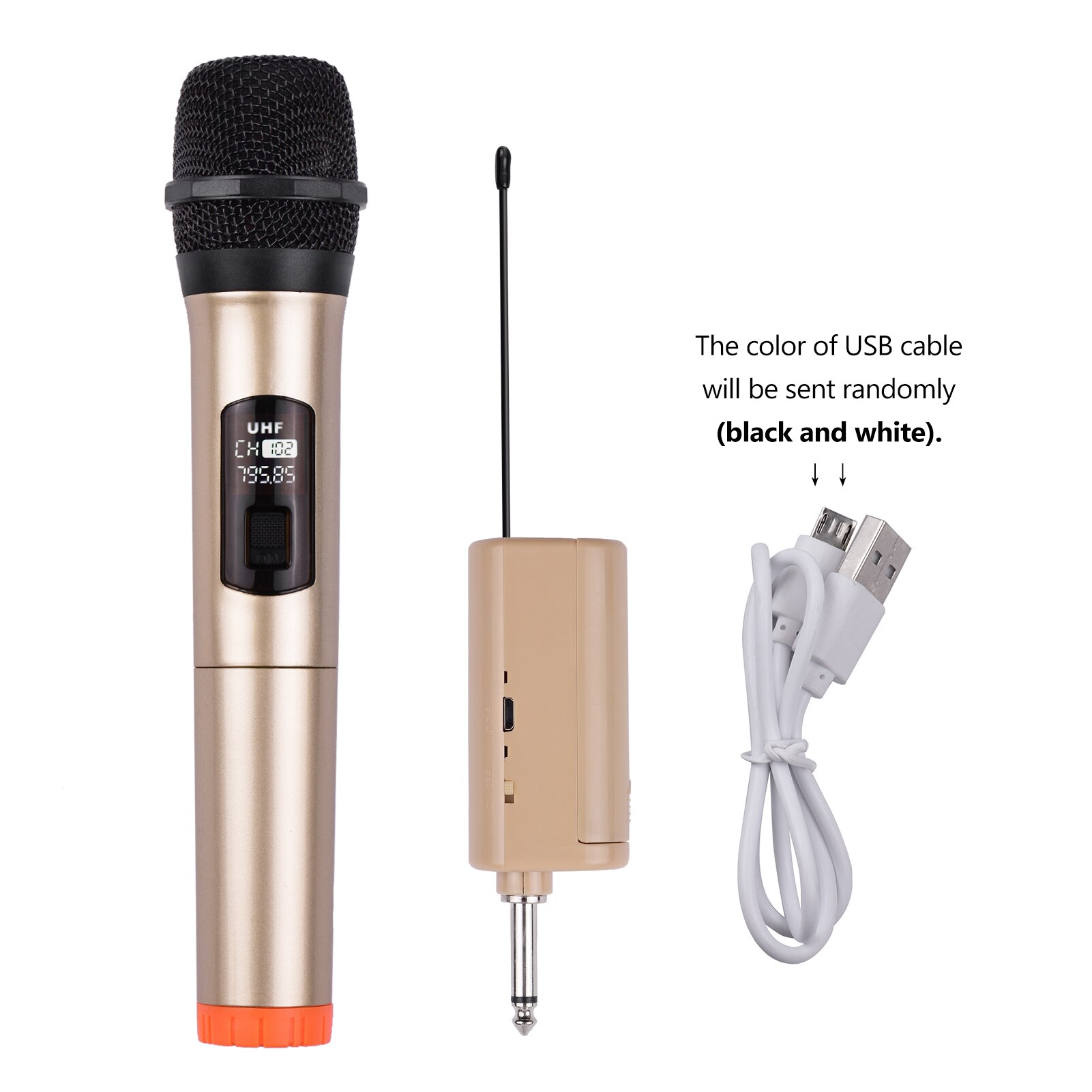 Handheld Wireless Microphone UHF Dynamic Mic Porta... – Grandado