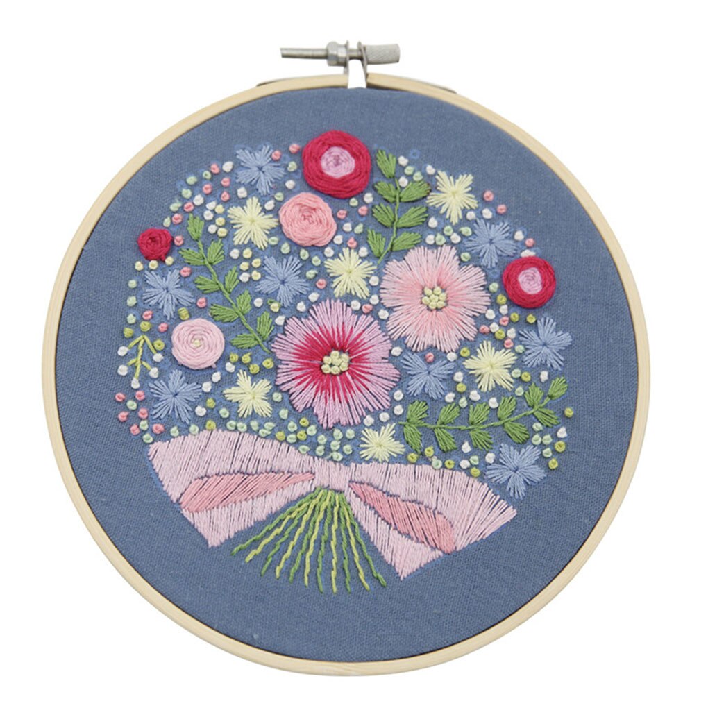 Full Range Embroidery Starter Kits Kissbuty Printe... – Grandado