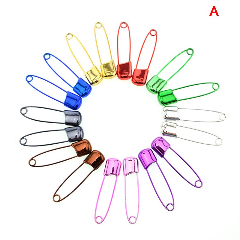 10Pcs Safety Pins Baby Kids Cloth Nappy Locking Br... – Grandado
