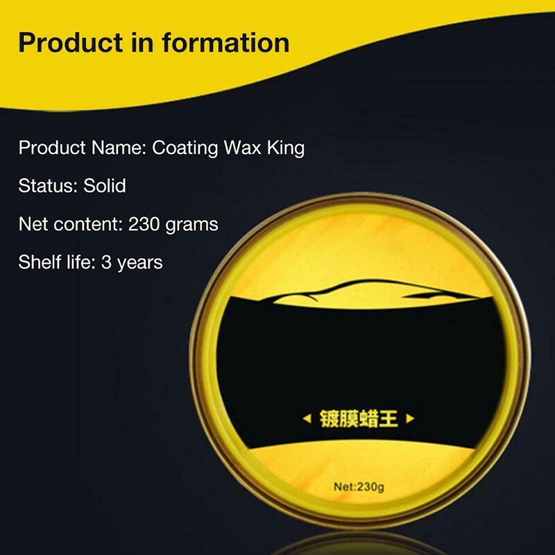 Car Coated Wax King Brazil Palms Wax Hand-fixing H... – Grandado