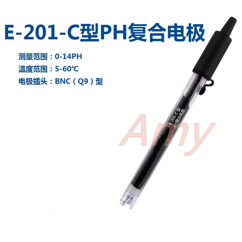 PH elektrode E-201-C drie composiet E-301F glas PH... – Grandado