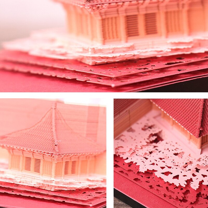 Sticky Notes Stereoscopic 3D Memo Pads Building Ch... – Grandado