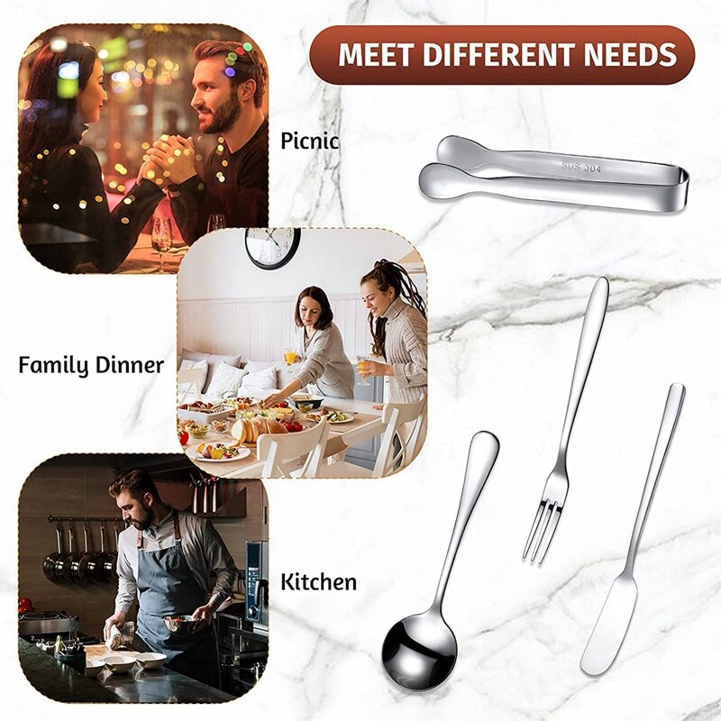 14 Pieces Cheese Butter Jam Spreader Knives Set St... – Grandado