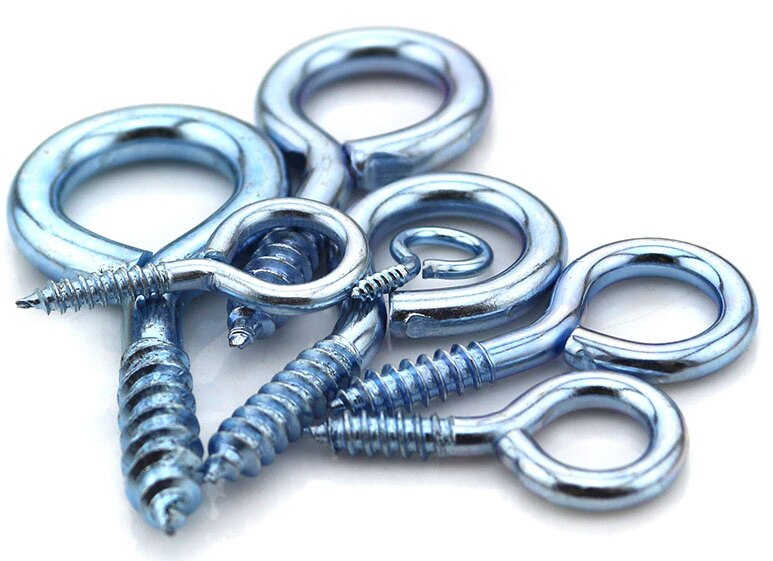 M4.7x41x12 mm, Steel Screw Eye Rings Arts Crafts, ... – Grandado