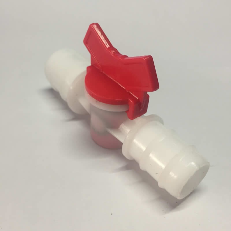 20-20mm Plastic Hose Barb Valve Quick Plug Flexibl... – Grandado