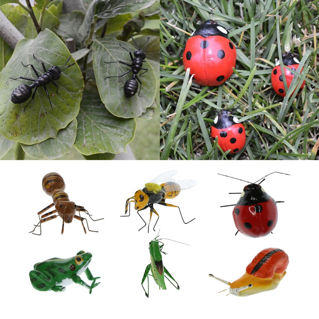 1Pc Realistic Insects Figures Lifelike Animal Figu... – Grandado