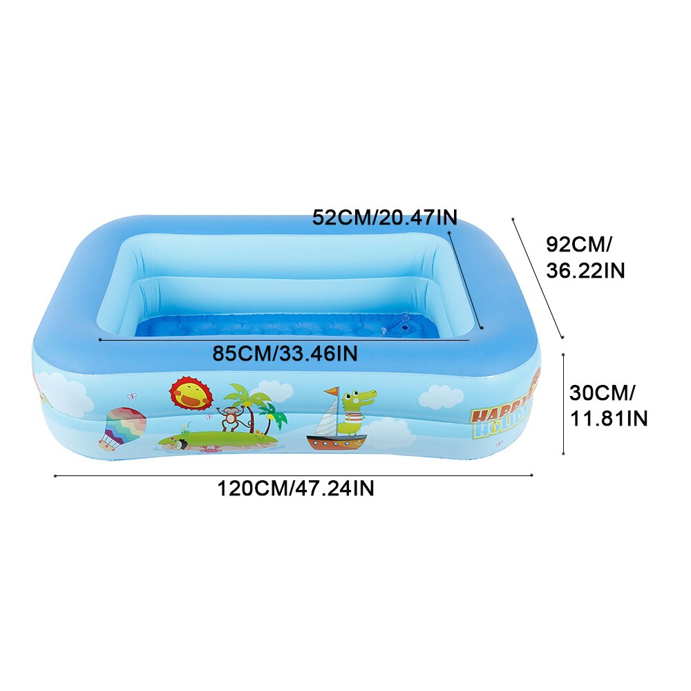 Outdoor Large Inflatable Swimming Pool Garden Fami... – Grandado
