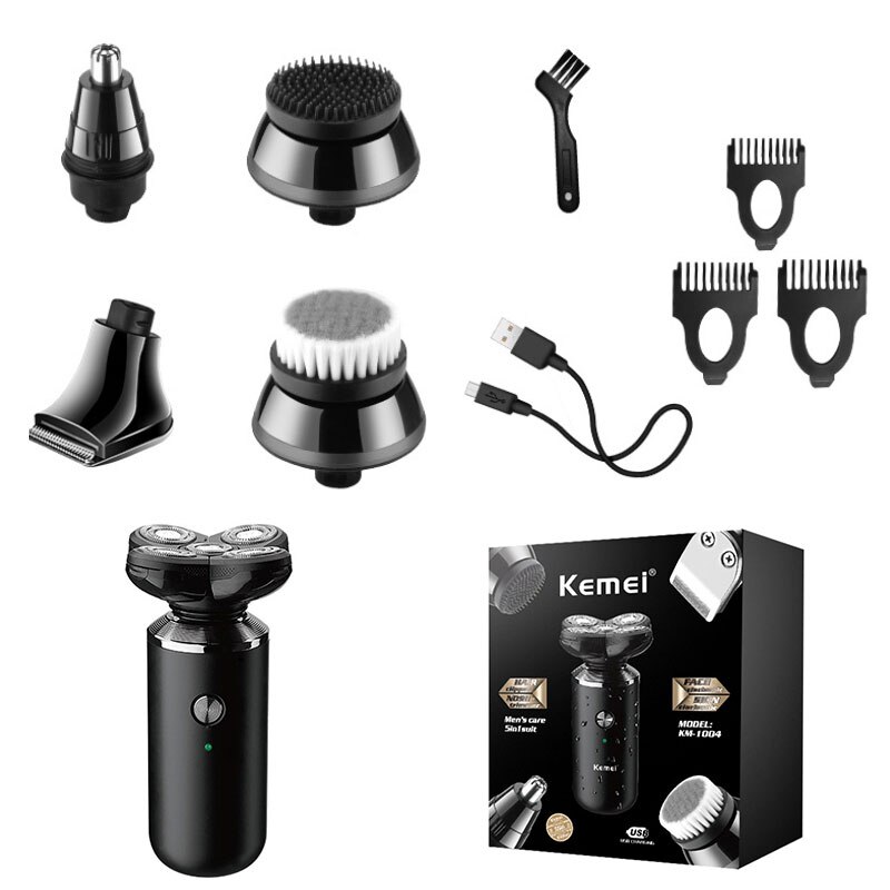 5in1 wet dry facial electric shaver for men electr... – Grandado