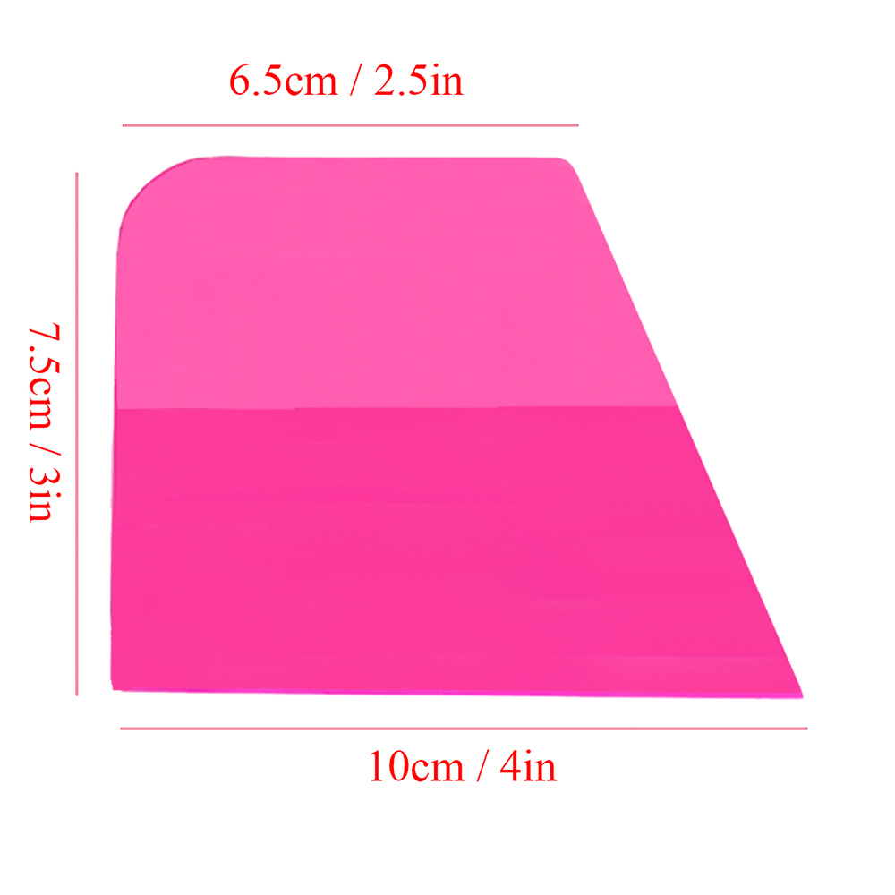 PPF Scraper Green Pink Squeegee Carbon Fiber Vinyl... – Grandado