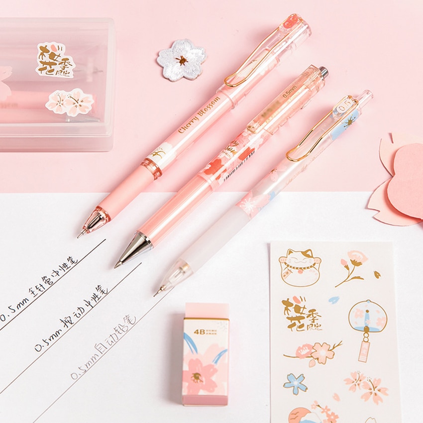 1 set Cute Stationery Set Include PP Box,Gel Pen,P... – Grandado