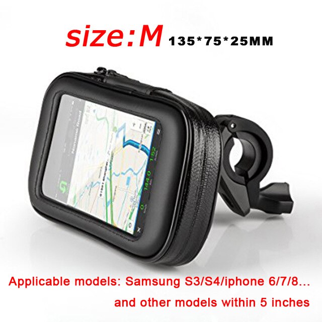 Bicycle mobile phone bag mountain bike waterproof ... – Grandado