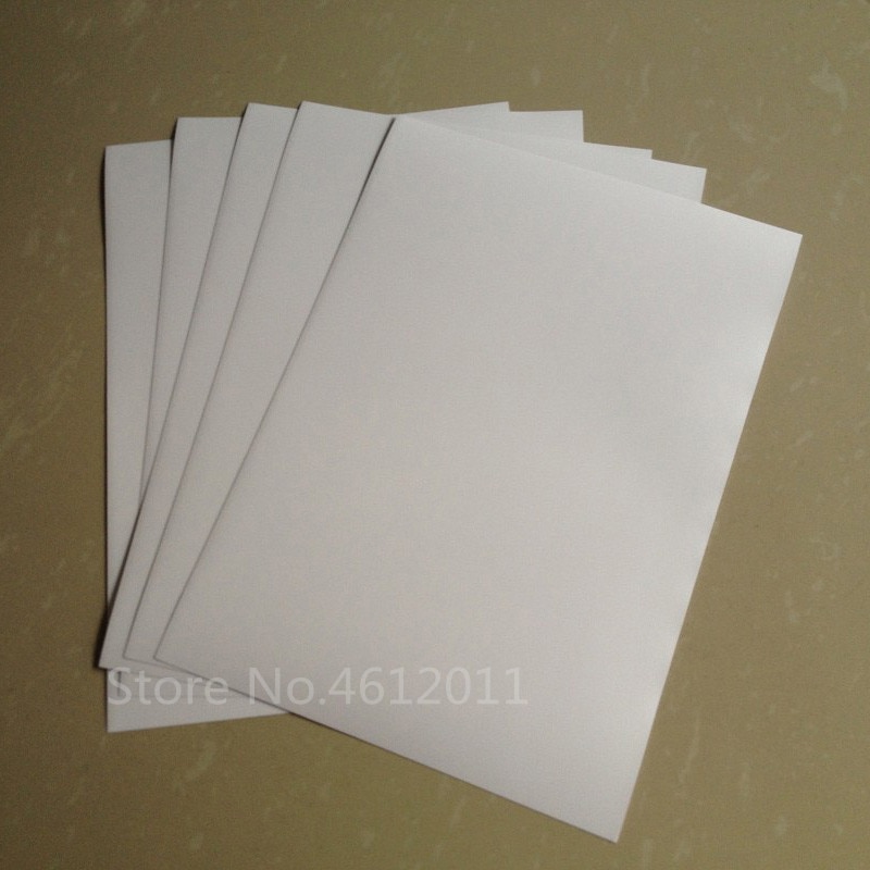 50 pcs White A4 Matte PP Synthetic Paper Self Adhe... – Vicedeal