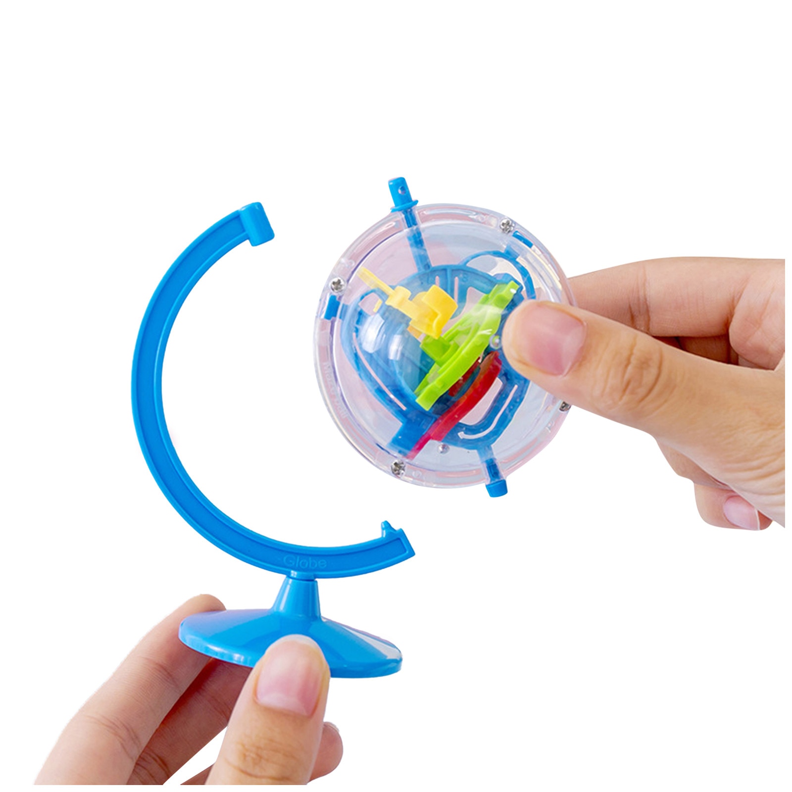 Mini Puzzle Ball Maze 3d Puzzle Toy Plastic Fun Ba... – Grandado