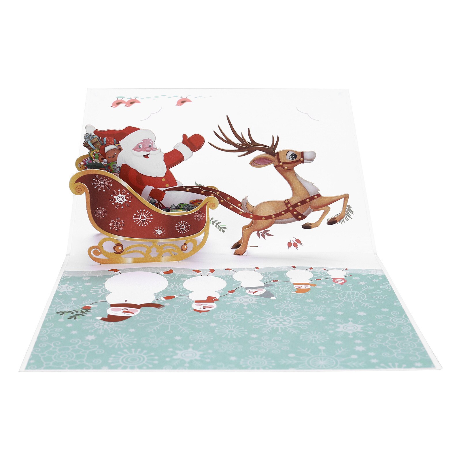 3D Up Greeting Cards Post Card For Christmas Day P... – Vicedeal