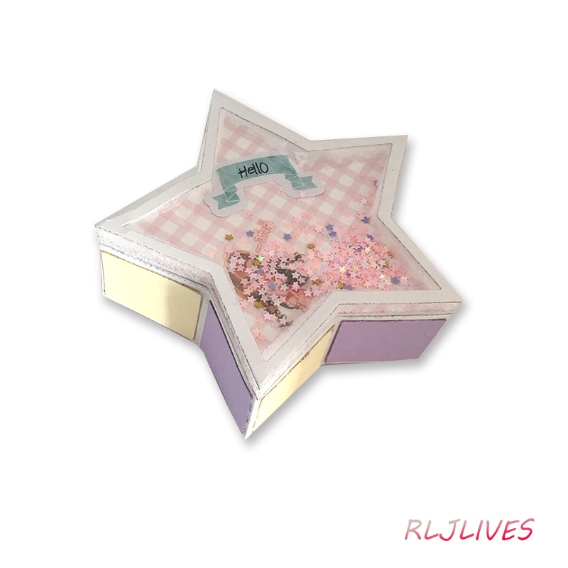 3D Star Shaker Box Metal Cutting Dies DIY Scrapboo... – Grandado