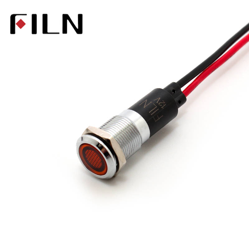 FILN 12mm 3v 6v 24v 220v mini pilot lamp red blue ... – Vicedeal
